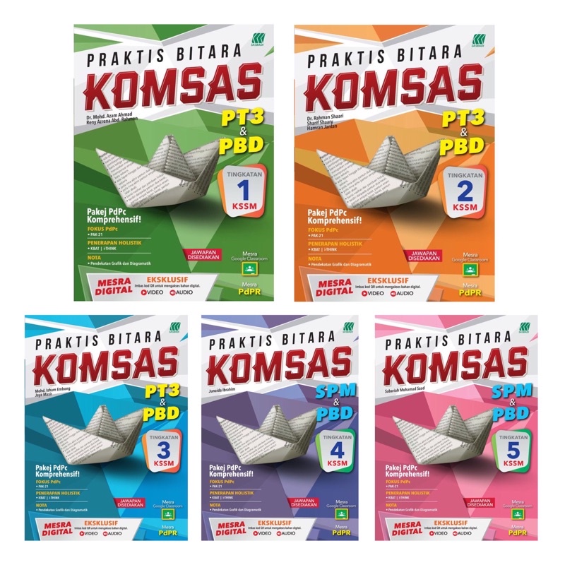 [MBO] Buku Komsas Praktis Bitara Komsas Tingkatan 1.2.3.4.5 | Shopee ...