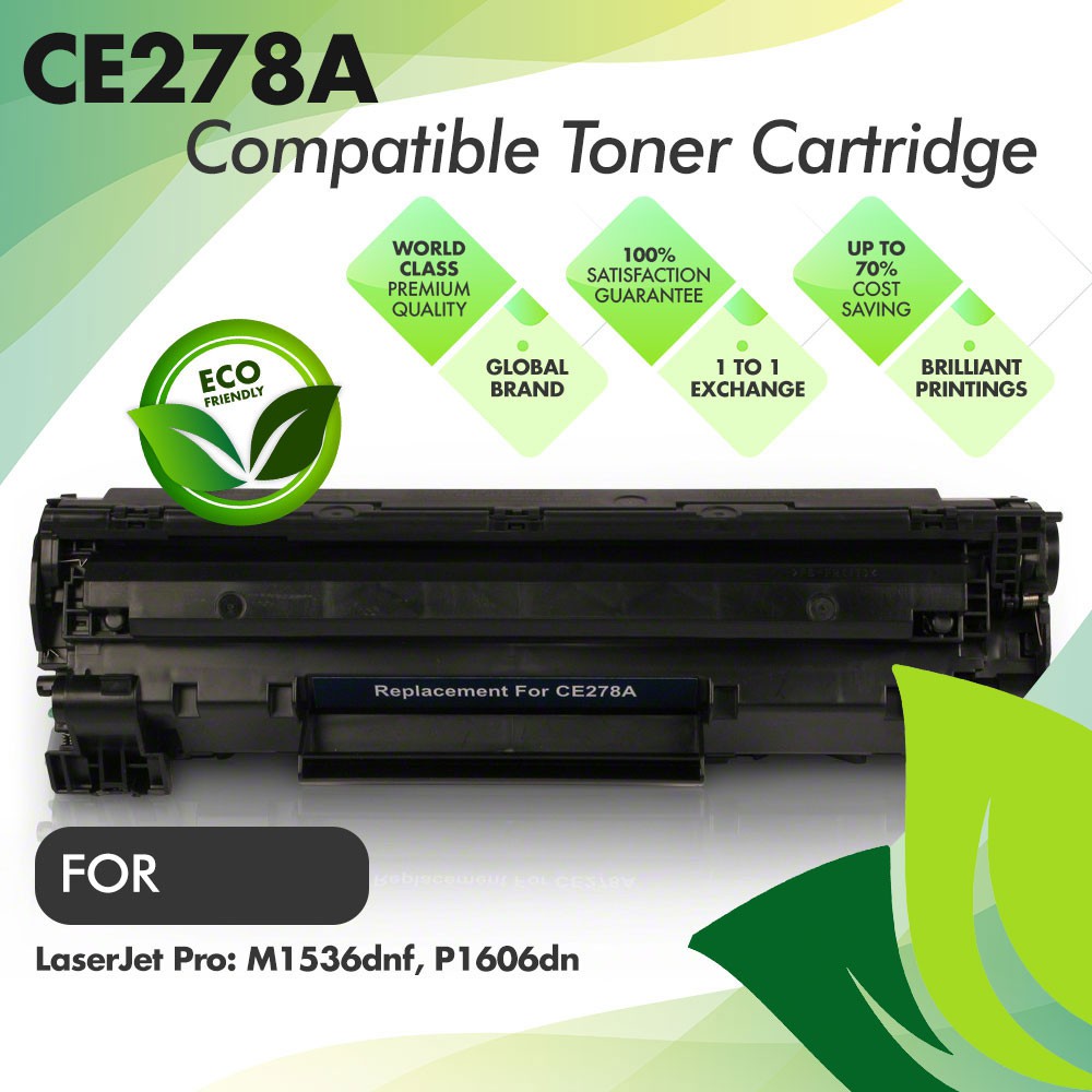 HP CE278A Compatible Toner Cartridge | Shopee Malaysia