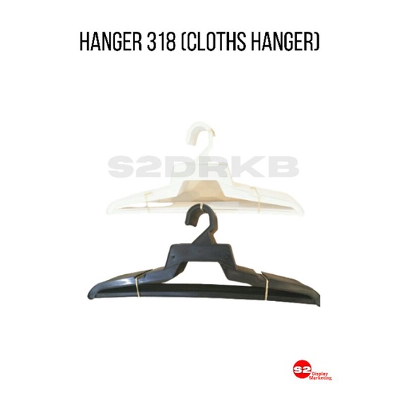 [READY STOCK]Hanger Cloth 318 Hanger Baju/Hanger Kain/Blouse/T-Shirt ...