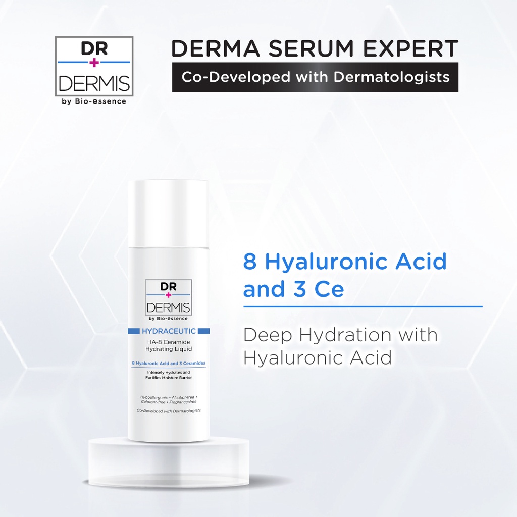 Dr. Dermis Hydraceutic HA-8 Ceramide Hydrating Liquid 30ml | Deep ...