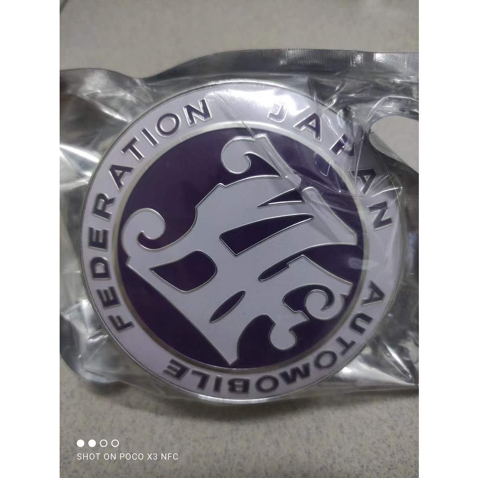 JAF Logo Japan Automobile Federation JDM Car Auto Grille Emblems Badge ...