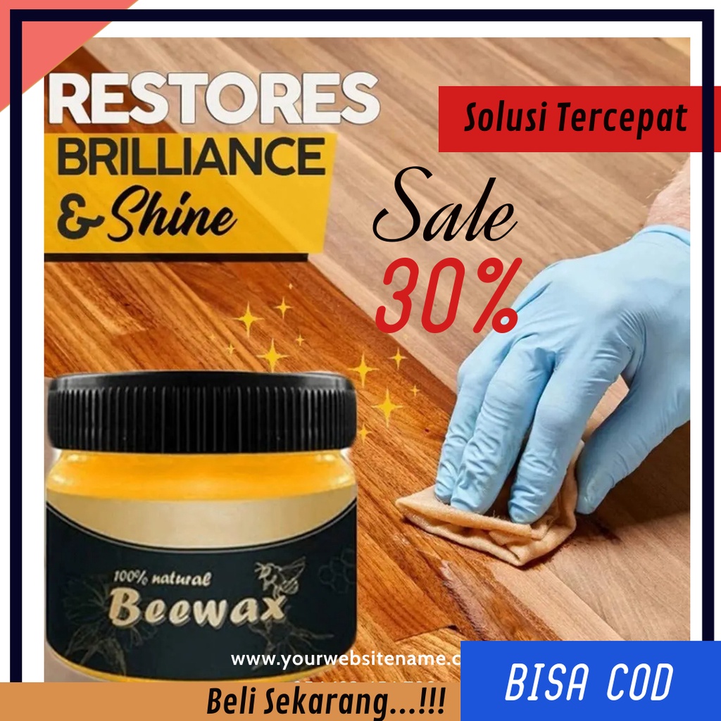 LILIN KAYU Carpentry Tools Home Supplies Beewax Wood Polish Zaran Wood Seasoning Beewax Beeswax ...