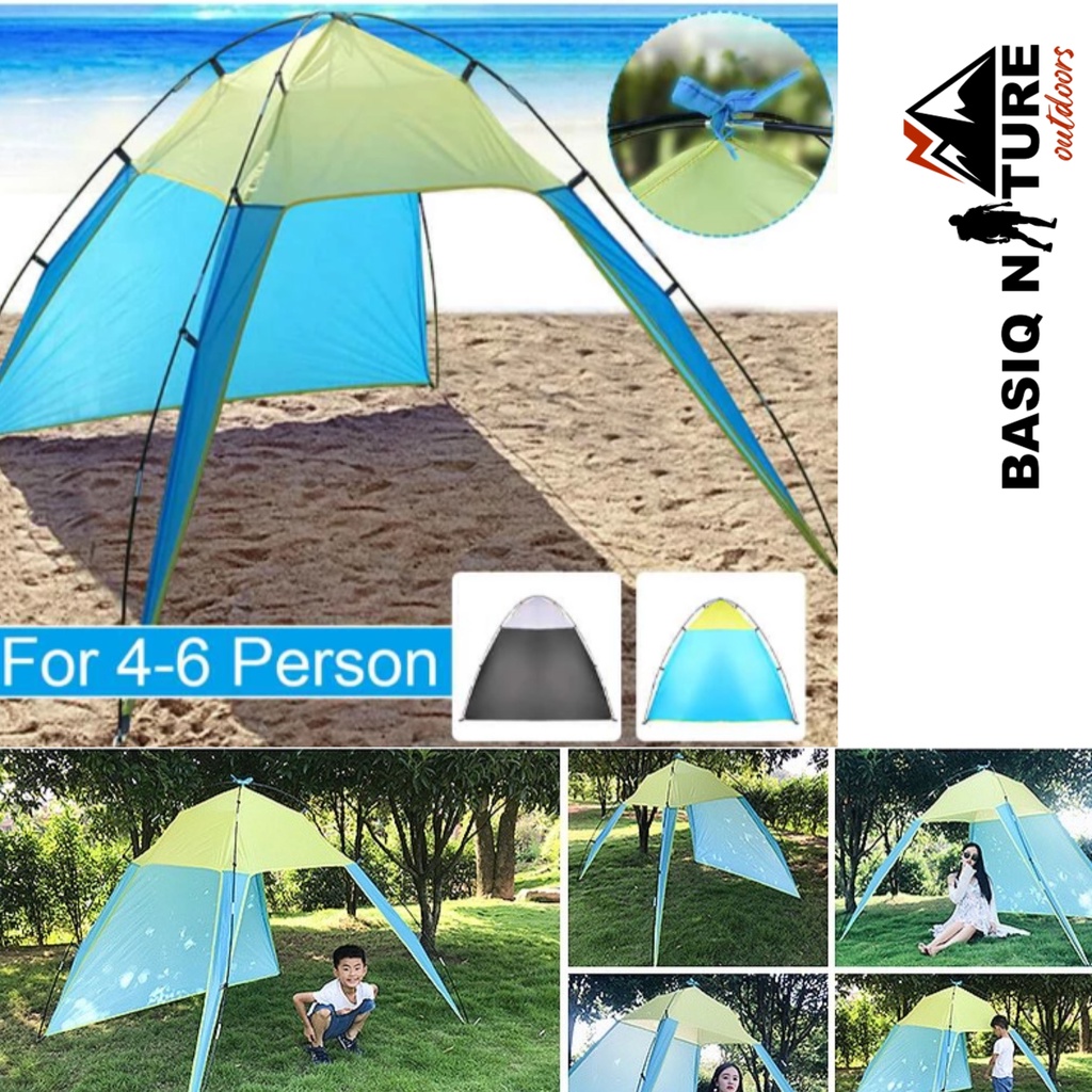 BasiqNature Outdoor Canopy Fishing Tent Portable Camping Sun Shade ...