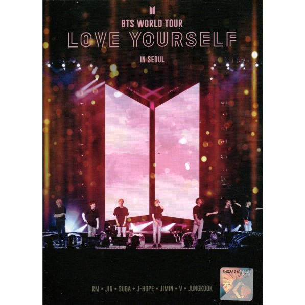 NEW DVD BTS World Tour : Love Yourself In Seoul Concert 2019 (Malaysia ...