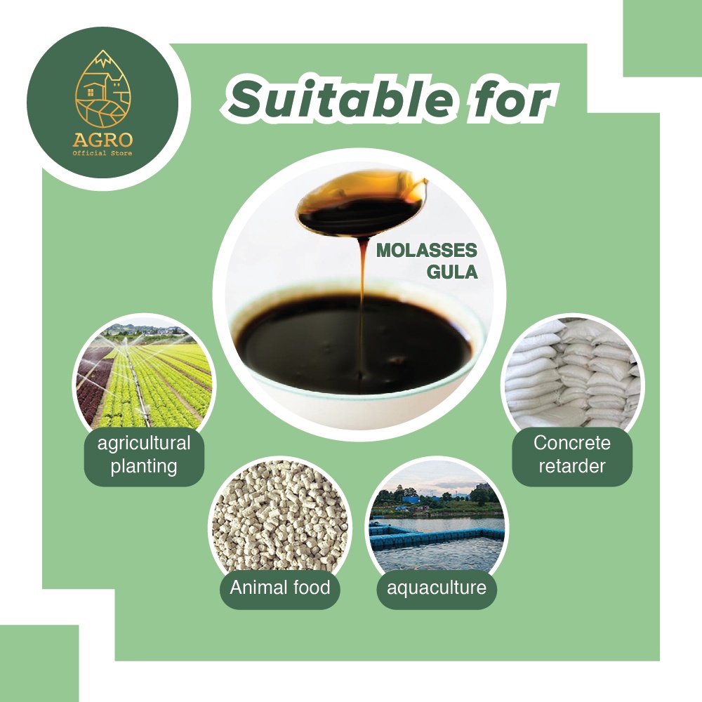 6kg - Molasses Gula Merah Untuk Pertanian & Penternakan Non-food grade ...