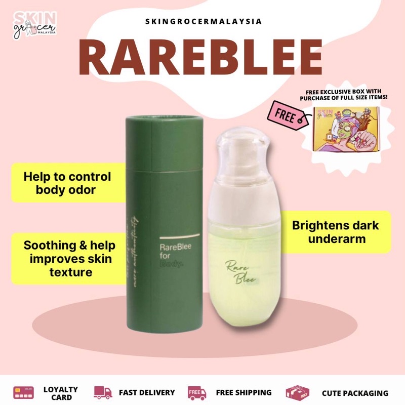 Rareblee Xanadu Body Filter Deodorant | Shopee Malaysia