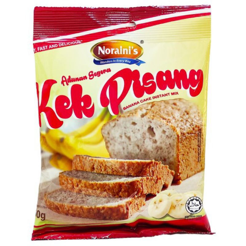 NORAINI'S INSTANT MIX BANANA CAKE 150GM | Shopee Malaysia