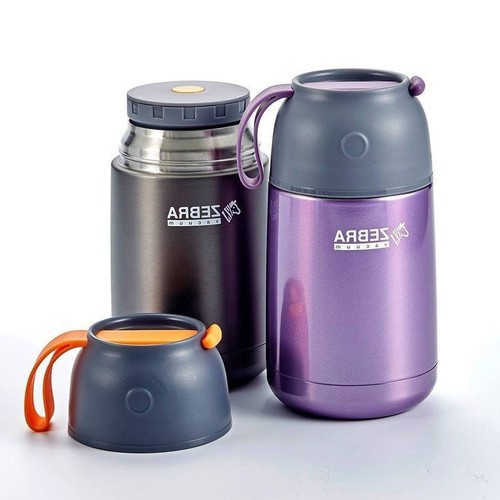 Zebra thermos porridge pot 650ml-123006. Stainless steel 304. Imported ...