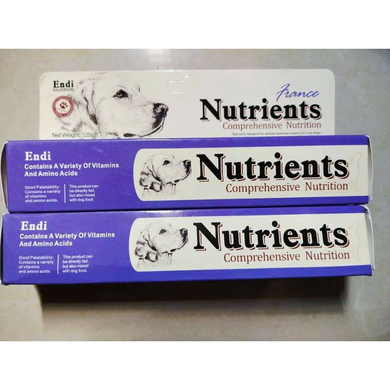 Endi Nutrients Paste Comprehensive Nutrition Vitamin Gel for Dog 125g 狗 ...