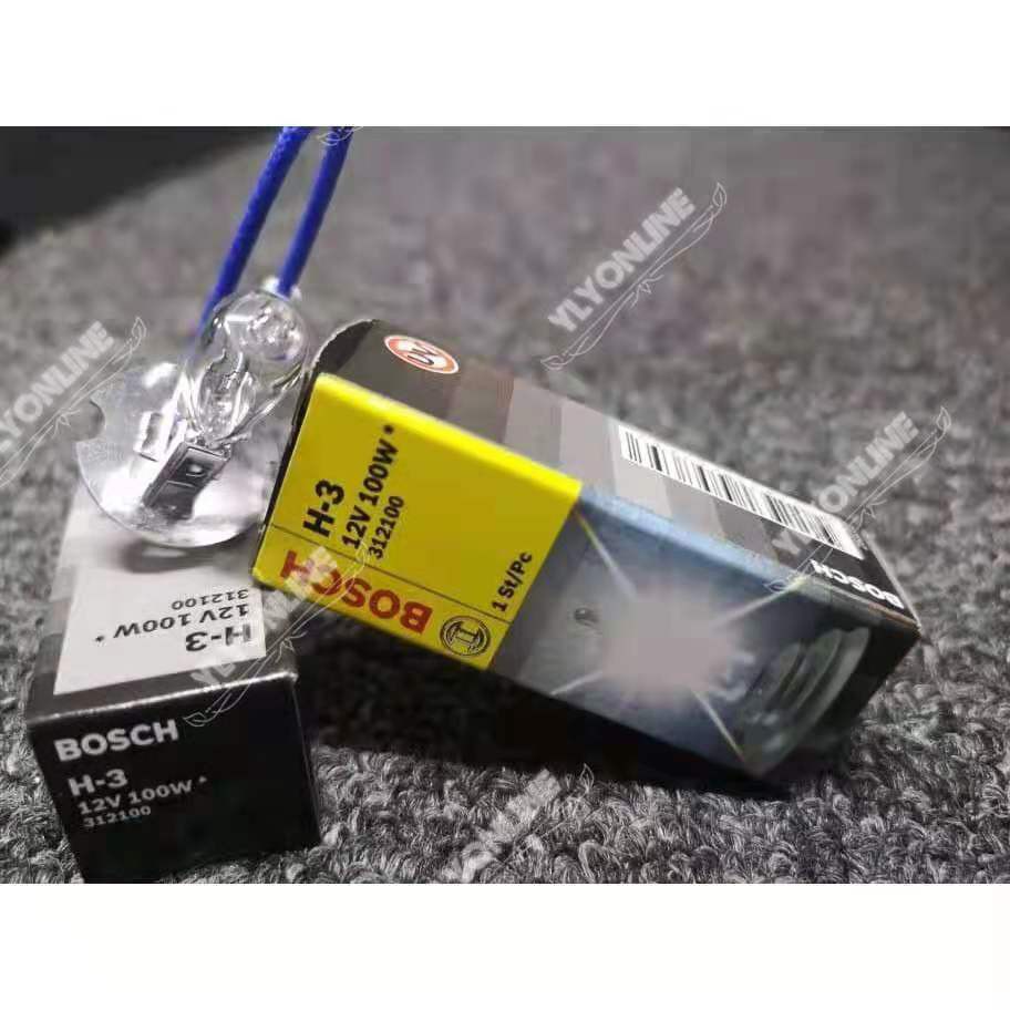 BOSCH HBOSCH H3 Bulb 12v 100w 90 (100% Ori) 3121003 Bulb 12v 100w 90 ...