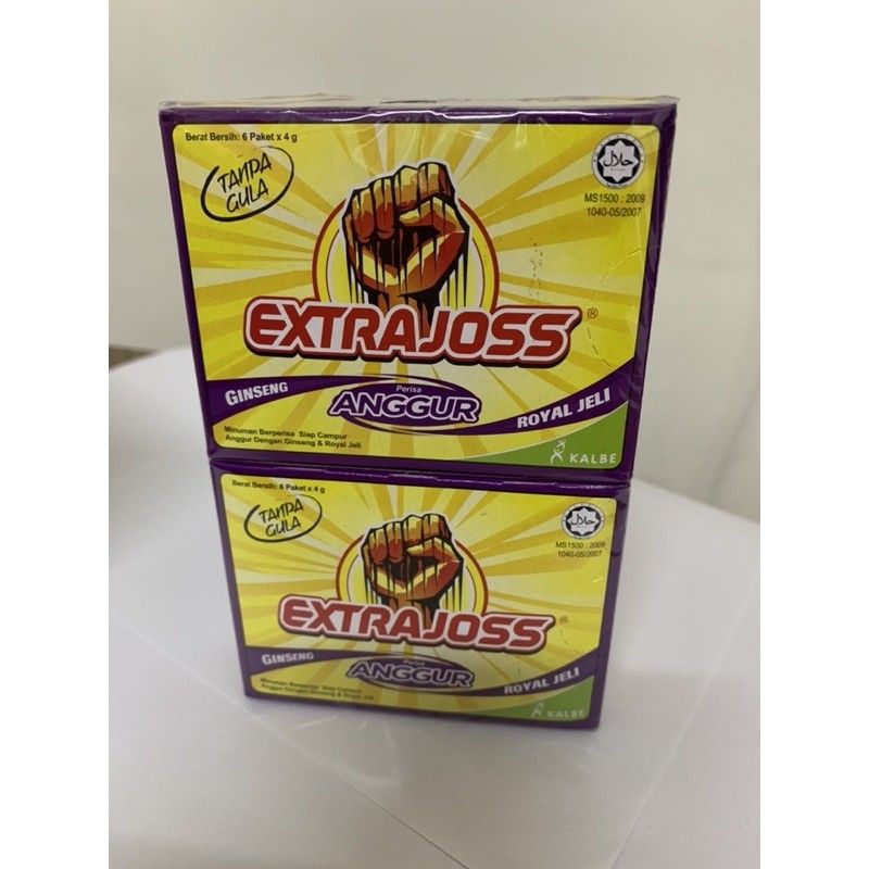 Extra joss E-juss Anggur/ Manggo/ Active (60Sachets) | Shopee Malaysia
