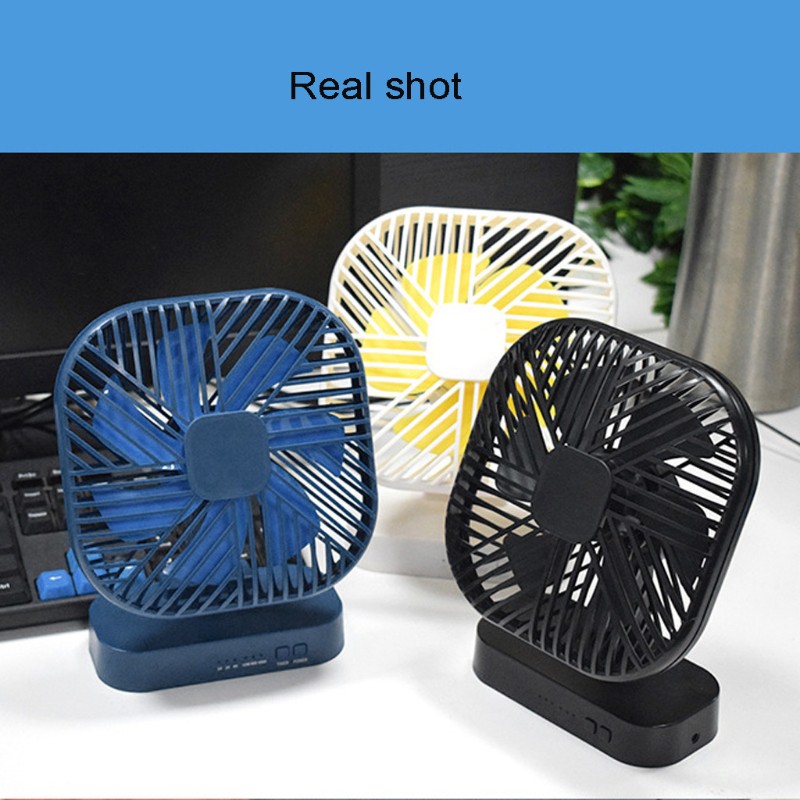 LXLZ y* Magnetic Mini Fan USB or 4x AA Battery Powered Desk Fan with 3 ...