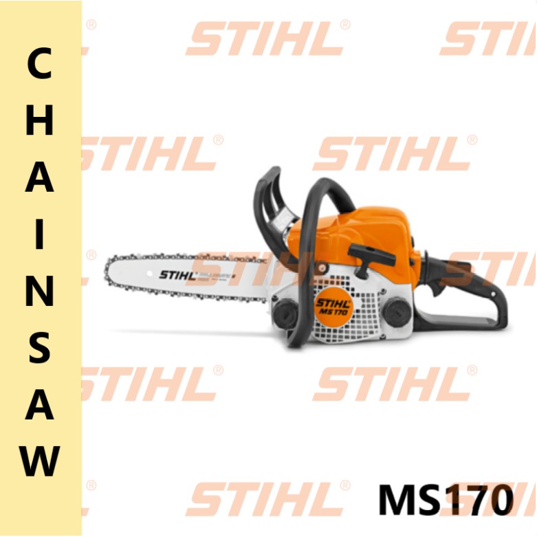 💖🔥STIHL MS170 CHAINSAW WITH 12"/14"/16" GUIDE BAR & CHAIN 100% ORIGINAL ms170 | Shopee Malaysia