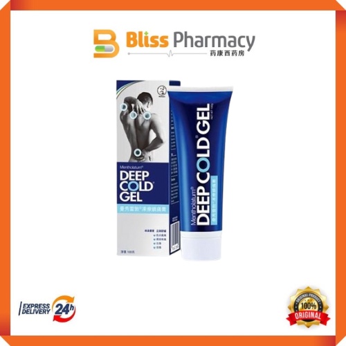 Mentholatum Deep Cold Ice Gel 100g | Shopee Malaysia