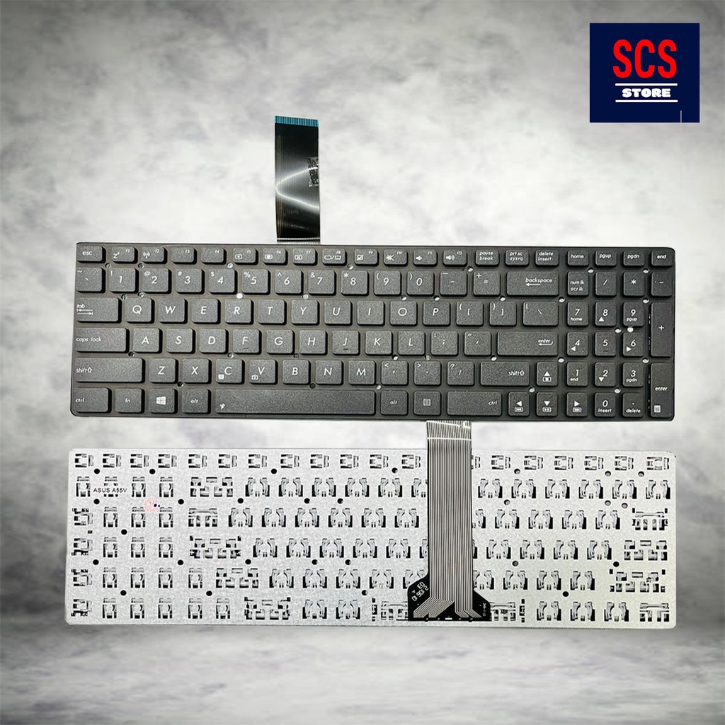Asus A55 A55A A55D A55DE A55DR A55N A55V A55VJ A55VS A55XI K55 Keyboard ...
