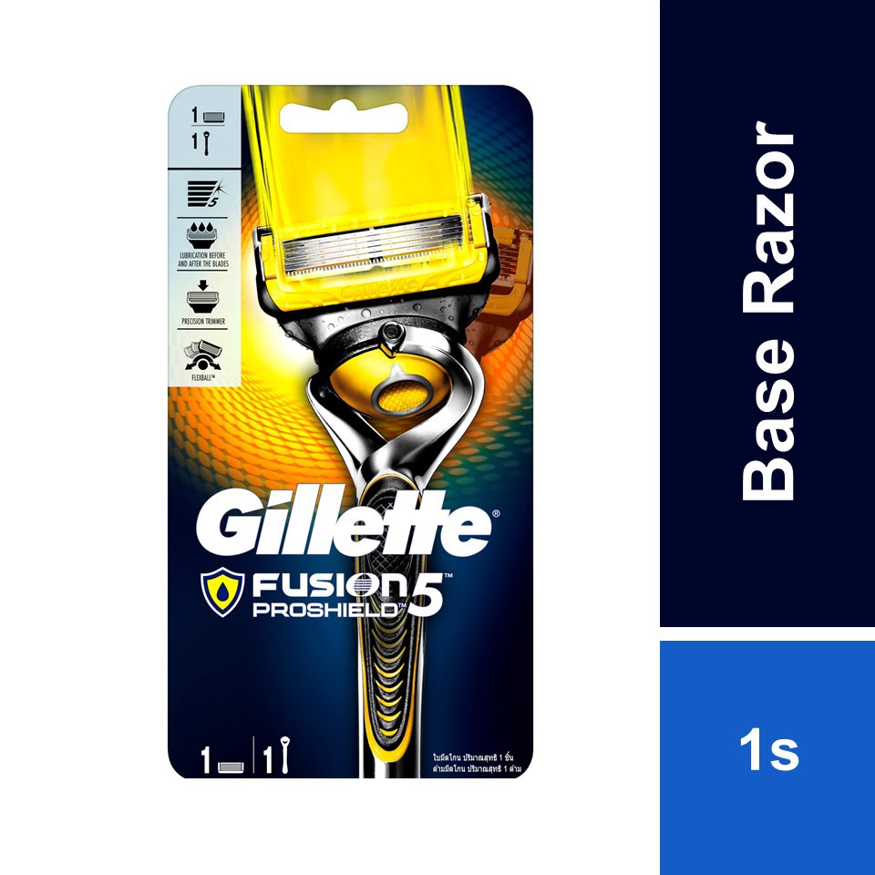 Gillette Fusion5 Proshield Base Razor 1s | Shopee Malaysia