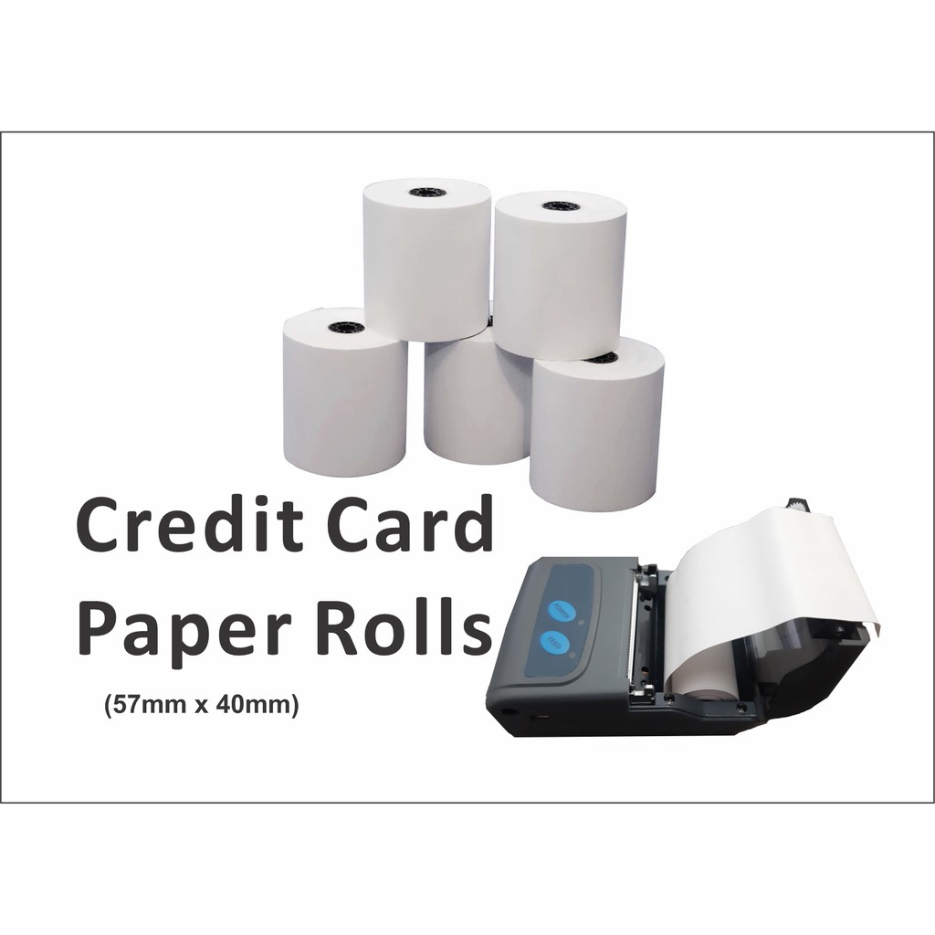 Credit Card Paper Rolls (RM 140 = 160 Rolls) @ Cheapest in Town ...