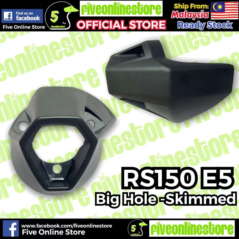 ESPADA E4 E5 V5 Exhaust End Cap Cover Ekzos Muffler Y15ZR RS150 LC135 ...