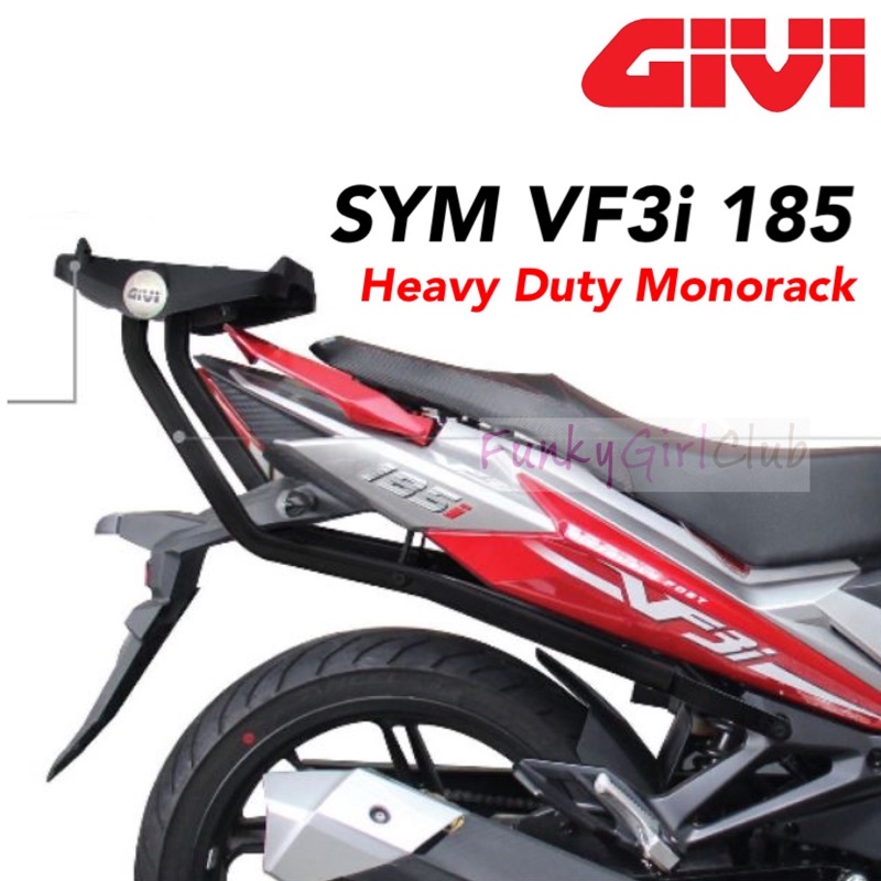 SYM VF3i 185 HRV MONORACK J GIVI HEAVY DUTY RACK SYM VF3i185 | Shopee Malaysia