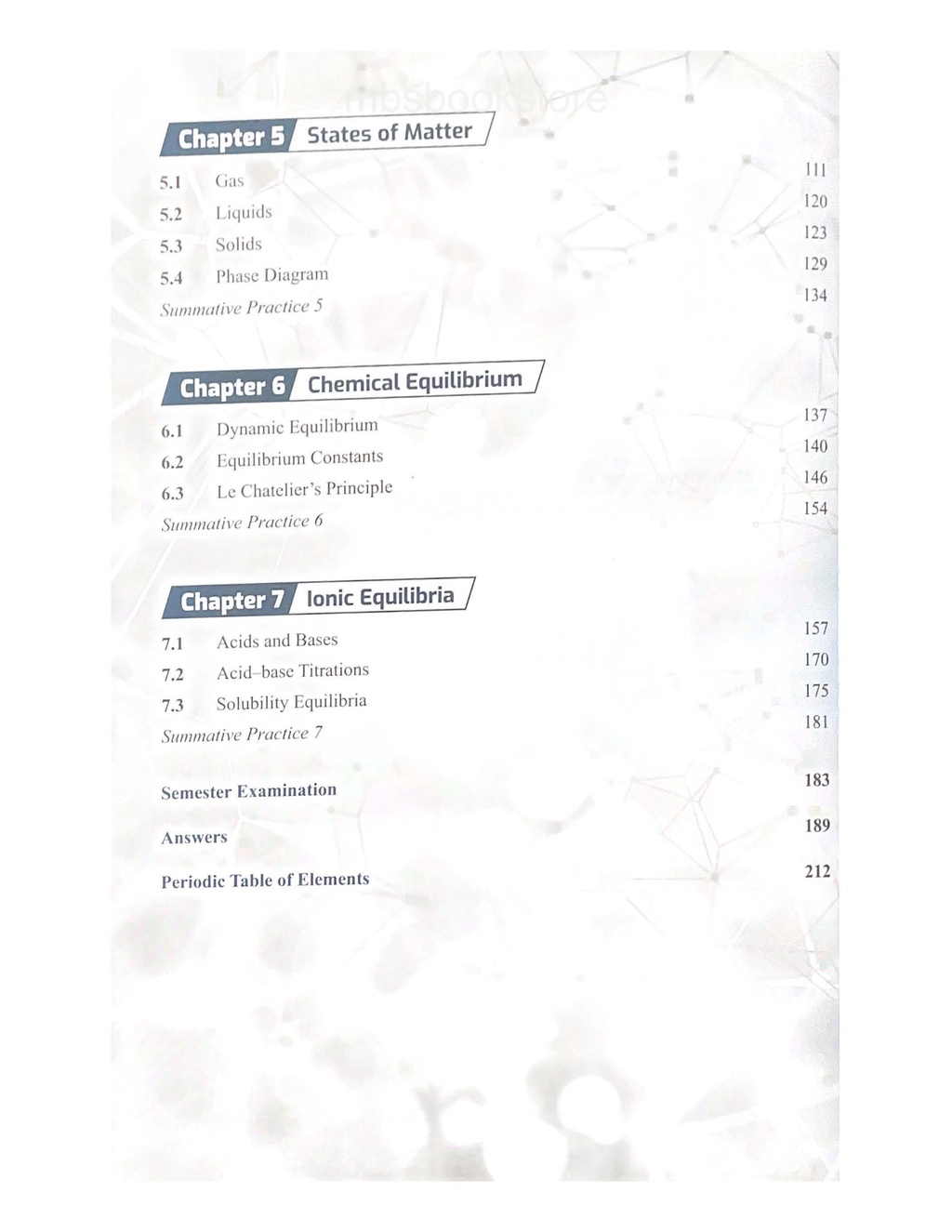 Matriculation Reference Text Mathematics / Chemistry / Physics ...