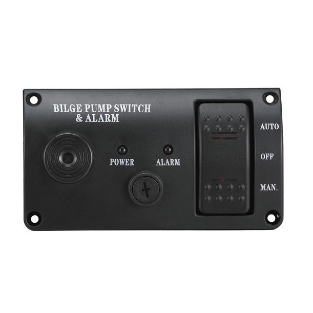 MARINE BILGE PUMP SWITCH WITH LED LIGHT AND ALARM | Shopee Malaysia
