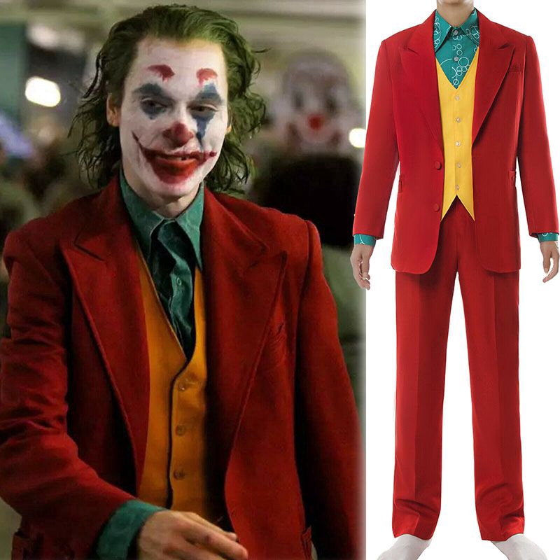 2019 NEW Joker Cosplay Costume Joaquin Phoenix Authur Fleck Full Set ...