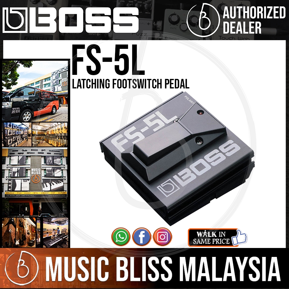 Boss FS-5L Latching Foot Switch (FS5L) | Shopee Malaysia