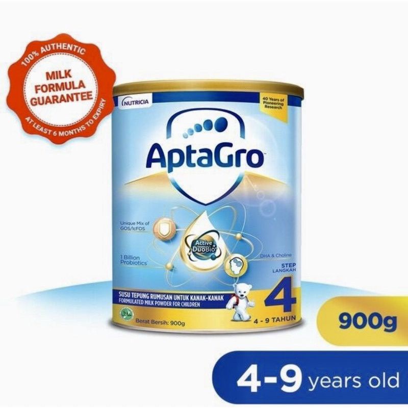 Nutricia AptaGro Formula Step 4 (900g) Expired 04/2023 | Shopee Malaysia