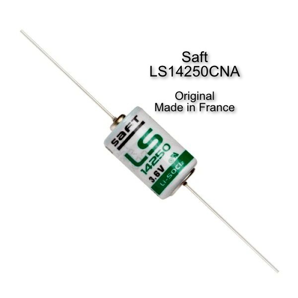 ORIGINAL SAFT LS14250CNA Battery Lithium Thionyl Chloride 3.6V 1200mAh ...