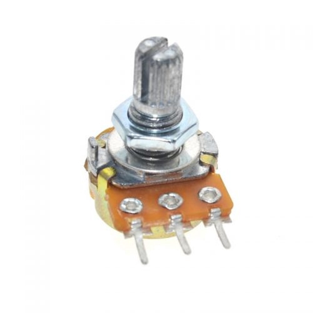 DIYMORE WH148 Potentiometer Resistor 10K Ohm with Nut & Washer 3 Pin ...