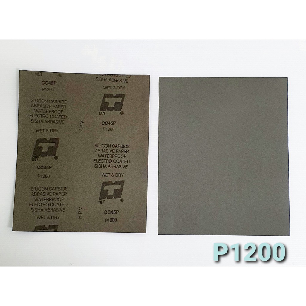 MT Abrasive Sand Paper WaterProof [Wet&Dry] MT Kertas Pasir Kalis Air ...
