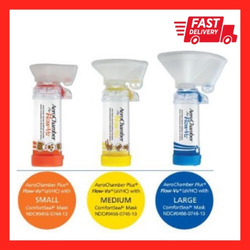 AEROCHAMBER PLUS FLOW-VU (SMALL/ MEDIUM/ LARGE MASK) | Shopee Malaysia