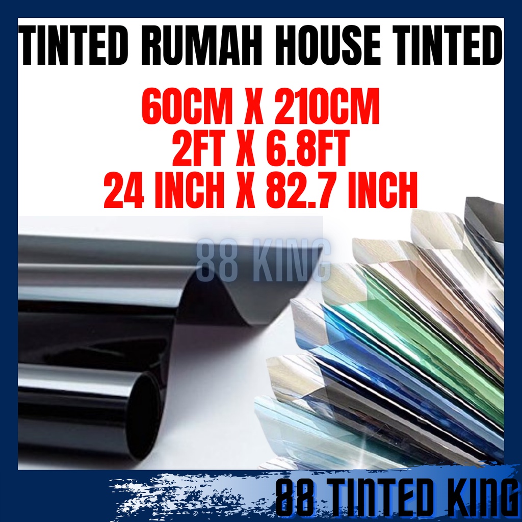 60cm X 210 cm Tinted Rumah / Tinted Tingkap / Housing Tinted / Tinted ...