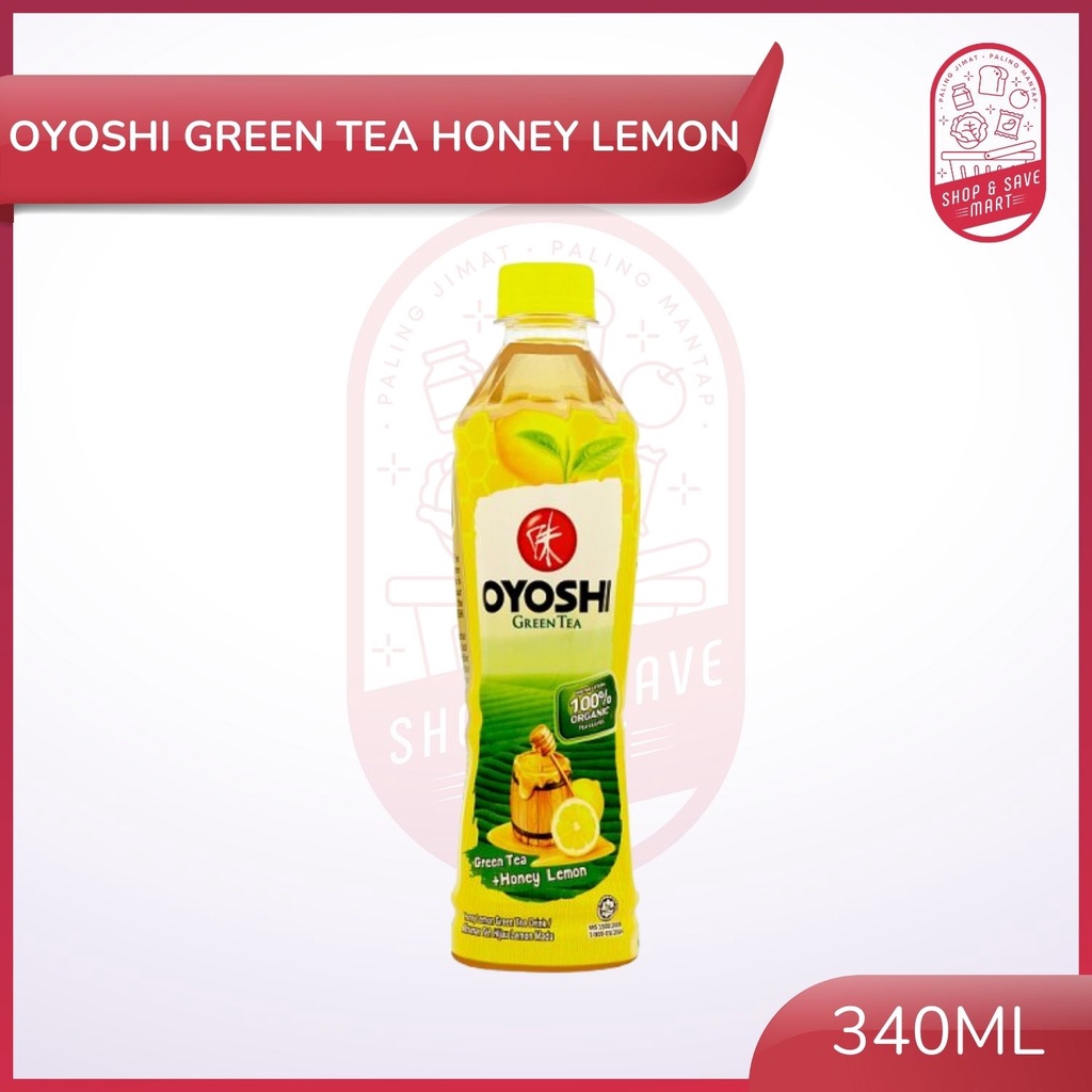 Oyoshi Japanese Green Tea - 340ml (Flavor: Black Tea / Green Tea ...