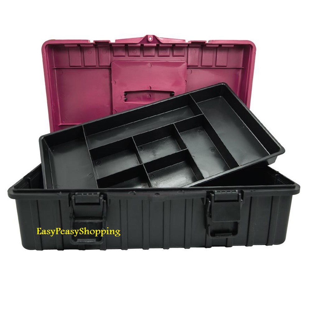 Bekas Alatan/ Bekas Plastik /FELTON TOOL BOX 2 Layer DIY Tool Storage ...