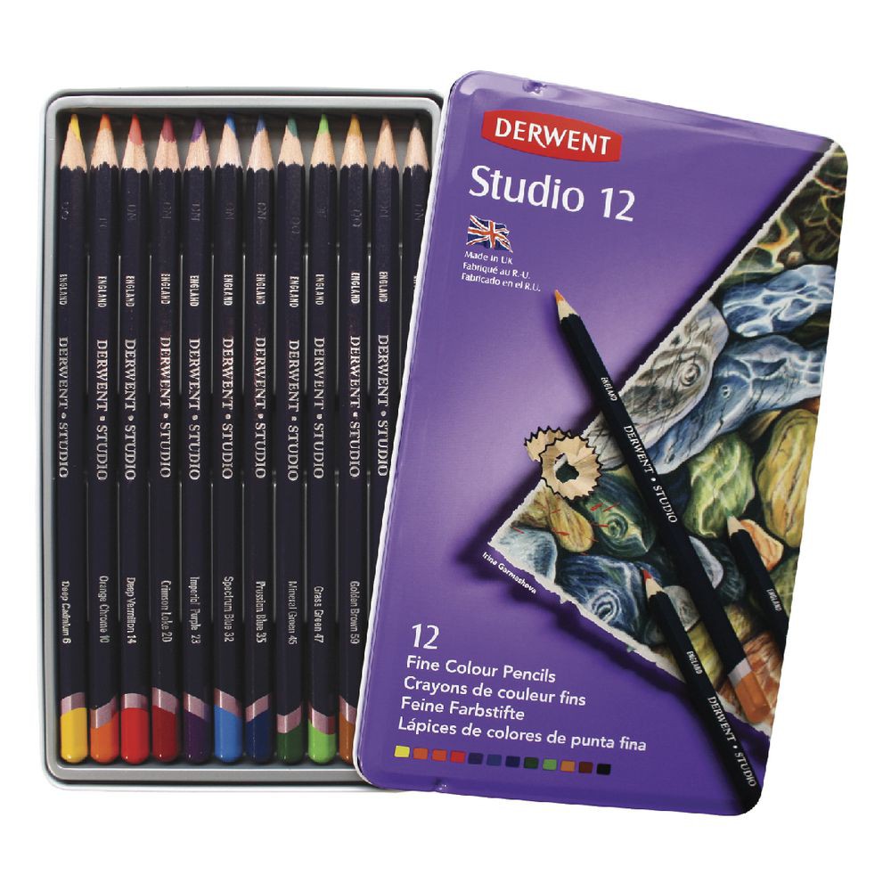 DERWENT STUDIO COLOR PENCILS ***CLEARANCE*** | Shopee Malaysia