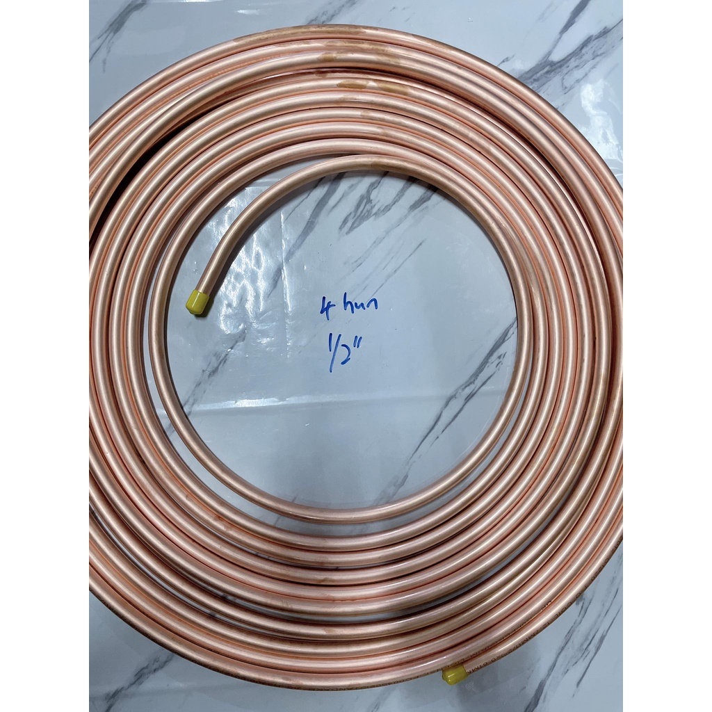 copper pipe aircond installation air conditioner tembaga paiping ...