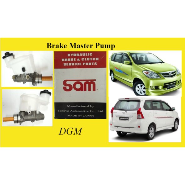 SAM Toyota Avanza 1.3/5 F601 F602 F651 F652 Rush F700 1.5 2003-2012Y ...