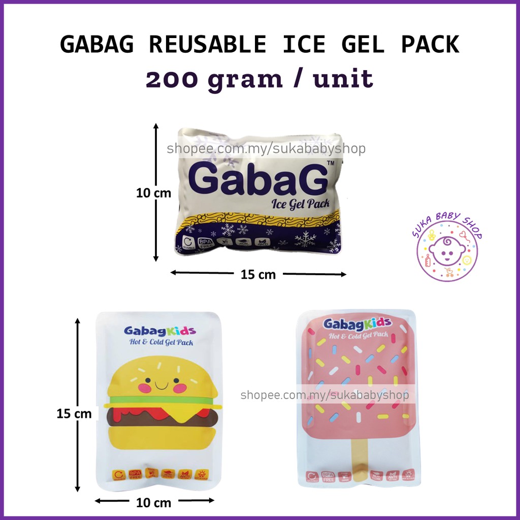 ICEPACK GABAG / ICE GEL PACK 200g | Shopee Malaysia