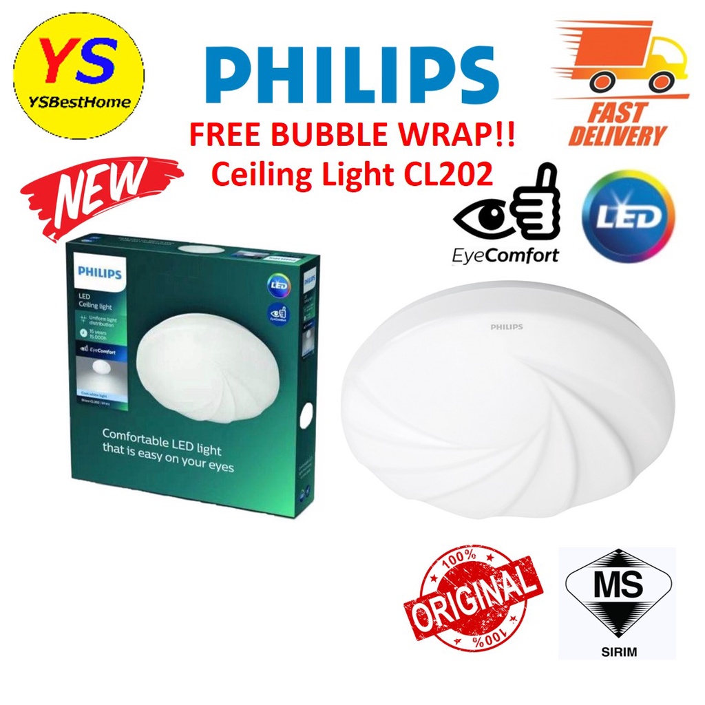 Philips LED Ceiling Light CL202 17W / 20W | Shopee Malaysia