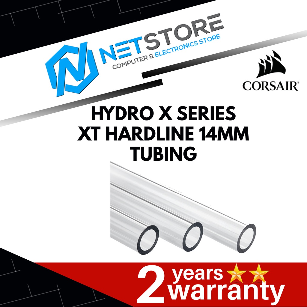 CORSAIR HYDRO X SERIES XT HARDLINE 14MM TUBING - CX-9059003-WW | Shopee ...