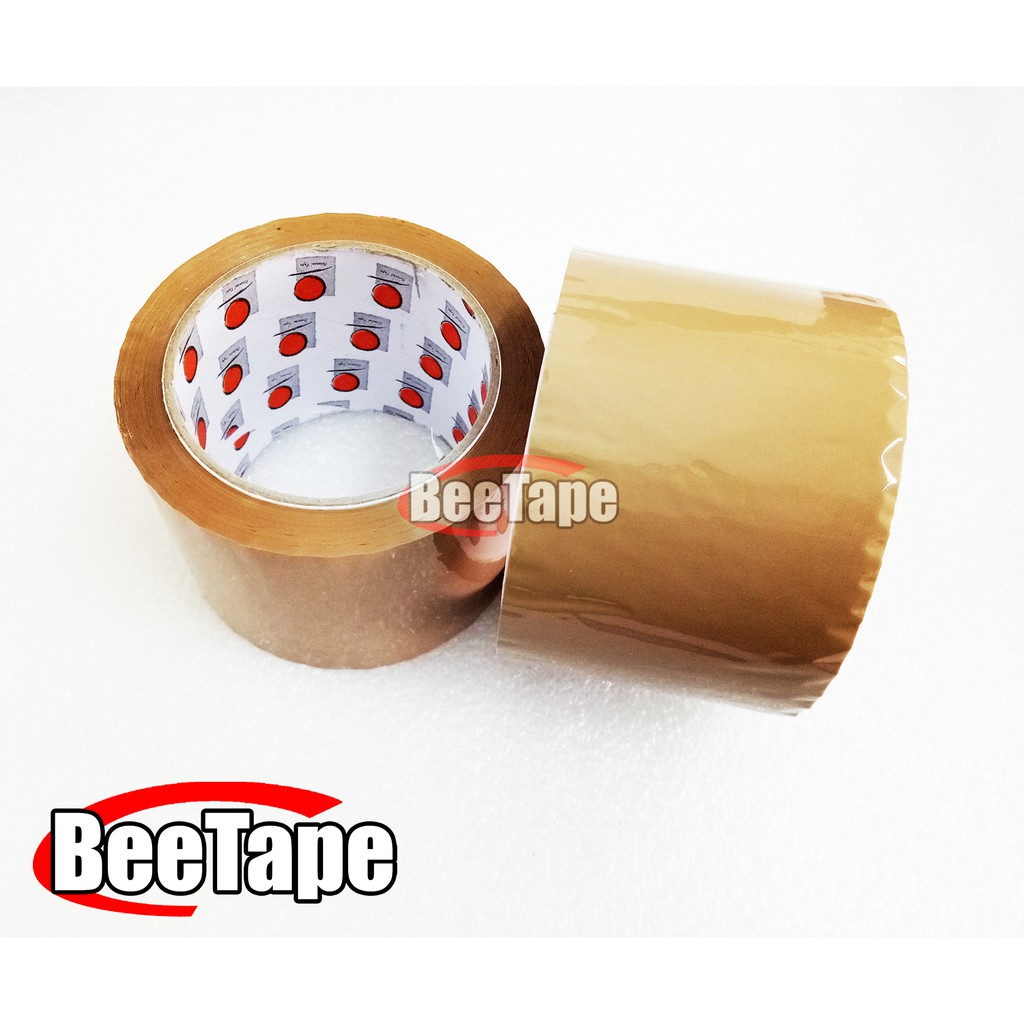 READY STOCK!!! PREMIUM HIGH!! Opp Tape 72mm x 80m (Brown) | Shopee Malaysia