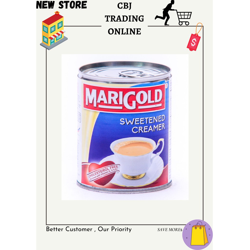 Marigold Sweetened Creamer/ Susu Pekat Manis /Susu Tin / Susu Pekat ...