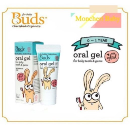 Buds Oral Care Gel for Baby Teeth and Gums (30ml) for 0-1years old ...