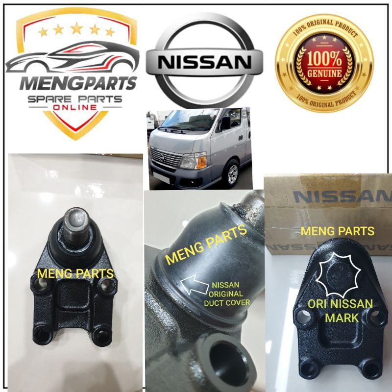 ORIGINAL LOWER ARM BALL JOINT NISSAN URVAN E25 40160-VW000 | Shopee ...