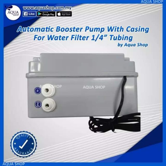 Filter Pump / RO Booster Pump DC24V Water Filter 1/4“ Tubing Automatic ...