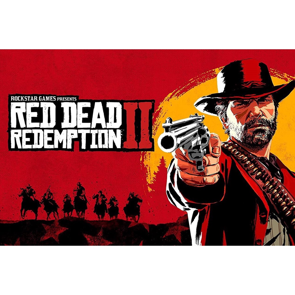 Red Dead Redemption 2 - A3 Frame Or A3 Poster | Shopee Malaysia