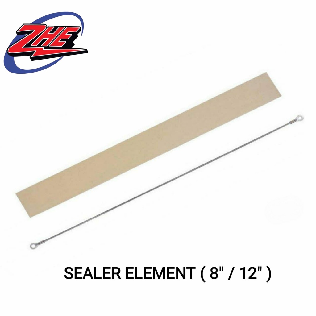 8" / 12" 200MM / 300MM SEALER ELEMENT & CLOTH IMPULSE SEALER HEAT WIRE ...