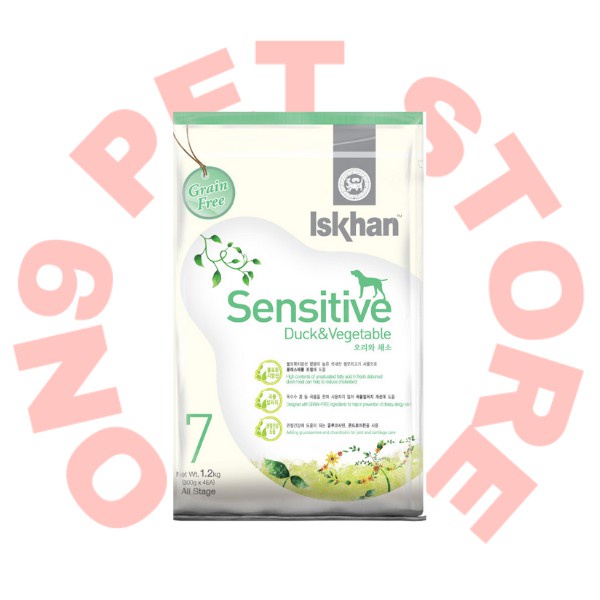 ISKHAN KOREAN DOG FOOD 6KG (SOFT SALMON,PERFORMANCE ,ALLERGY FREE ...