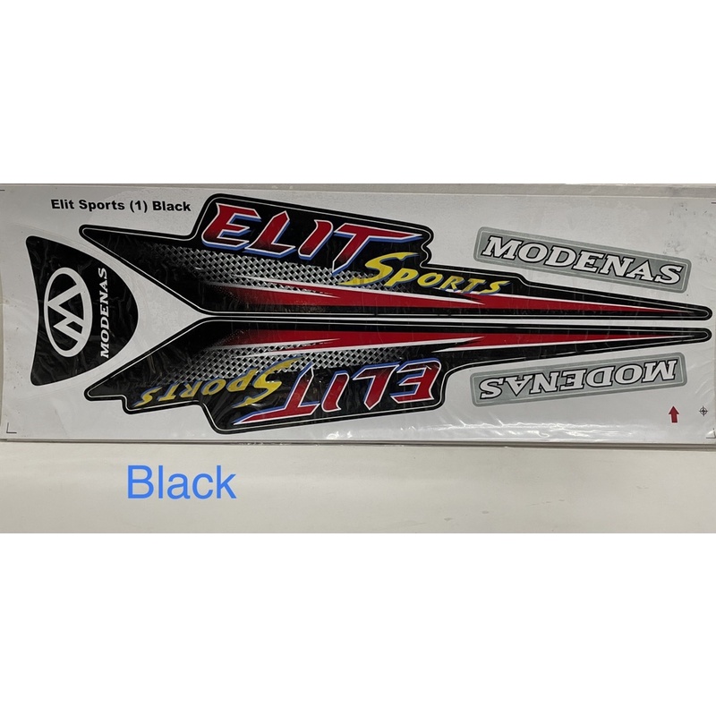 Modenas Elit Sports (1) Body Sticker | Shopee Malaysia